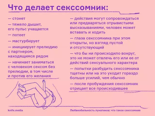 Велелюбність лунатиків: що таке секссомнія (+ особистий досвід людини, у якої вона є)