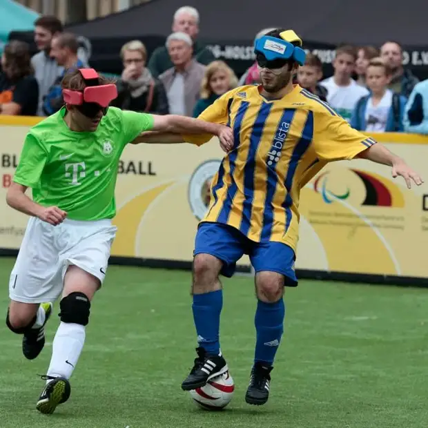 Фудбалскиот тим за слепи од Марбург важи за еден од најсилните во Германија