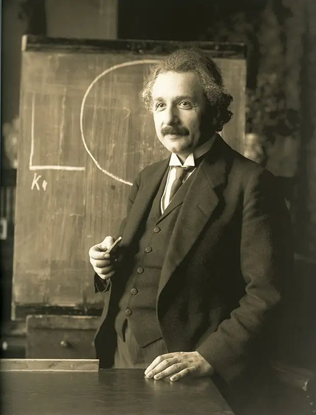 Albert Einstein.