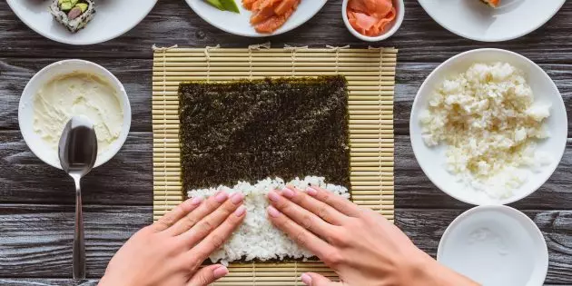 What foods contain iodine: nori