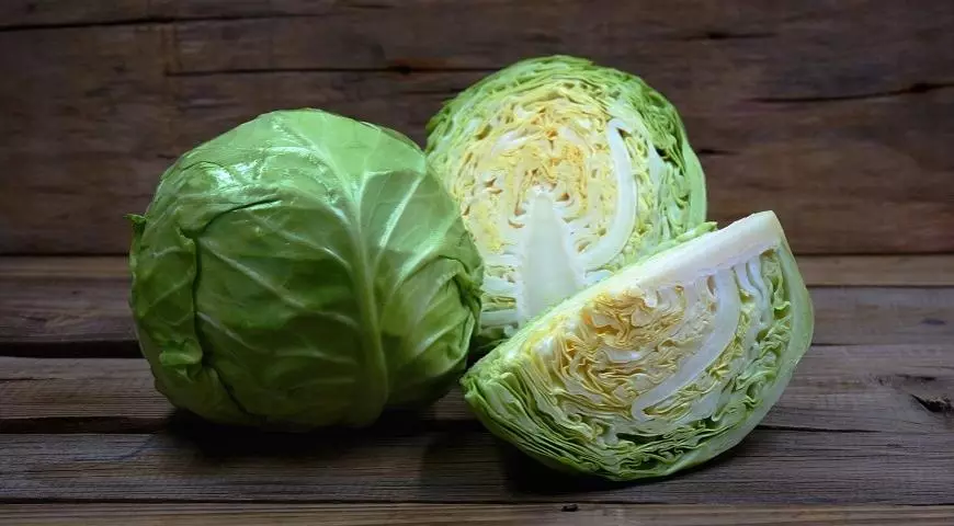 What actually grows from cabbage?