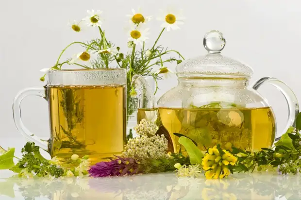 chamomile ሻይ ቦርሳዎች