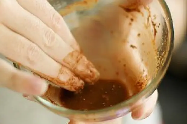 Cinnamon hair mask