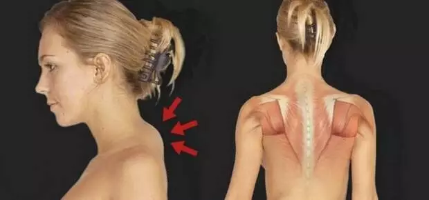 Automassaggio semplice ed efficace per rimuovere un nodulo sul collo (gobba della vedova)
