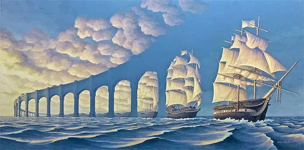 Rob Gonsalves 的 13 幅畫，會讓你的大腦感到困惑