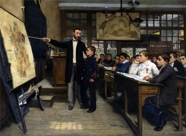 École, professeurs et élèves sur les toiles des maîtres anciens : comment on enseignait aux enfants il y a 200 ans