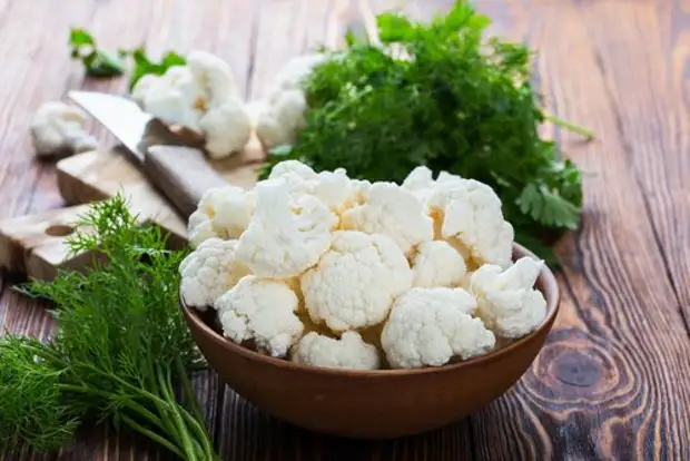 Ang cauliflower ay nagdudulot ng pamumulaklak