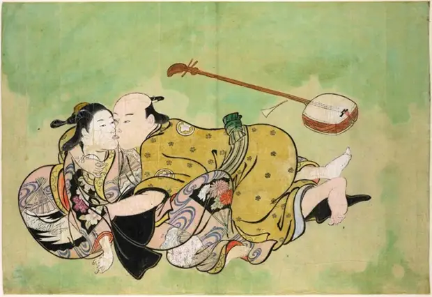 لوحة Shunga: كيف صنع الفن الياباني المثير ضجة كبيرة في لندن