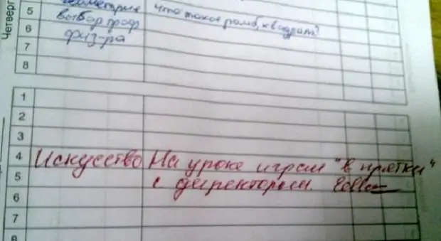 Мектеп күнделіктеріндегі күтпеген 30 жазба