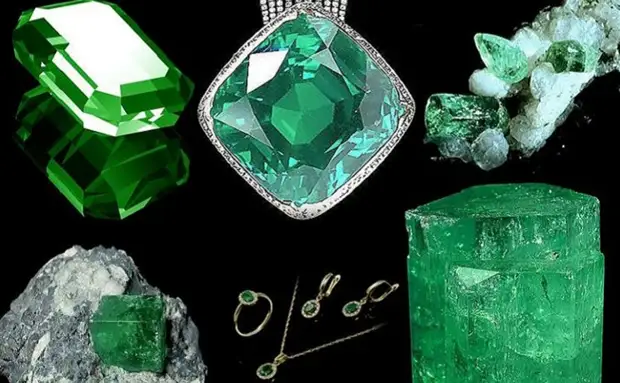 La esmeralda es una joya de los cuatro magníficos: más verde que el verde ...
