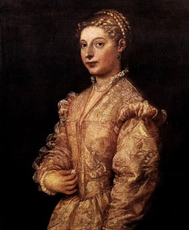 Tüdruku portree (Lavinia). Tizian, 1545. | Foto: rushist.com.
