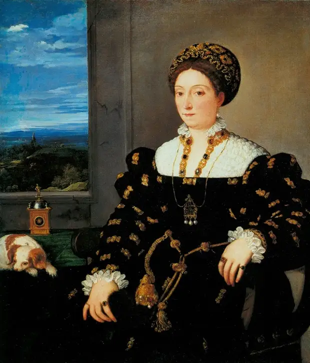 Eleanor Gonzaga. Tizian, 1538. | Foto: ru.wikipedia.org.