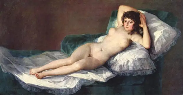 Maha alasti. Francisco Goya, 1795-1800 | Foto: mtdata.ru.