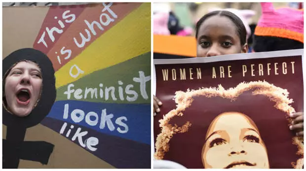 Wenn Frauen dagegen sind: 32 starke Fotos von Frauen-Protestmärschen
