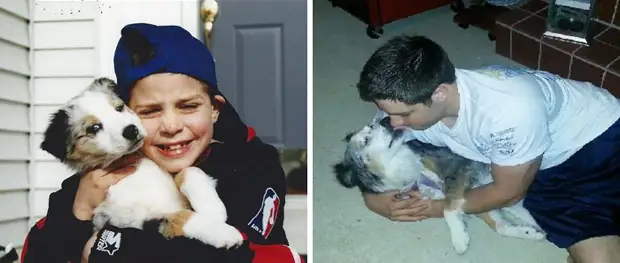 Trái tim tan vỡ: những bức ảnh đầu tiên và cuối cùng của chủ sở hữu với thú cưng của họ