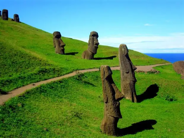 Ohun ti o farapamọ labẹ awọn ori lori Easter Island ati ẹniti o jẹ akọkọ lati ṣafihan aṣiri yii