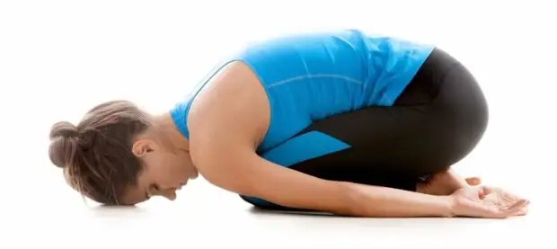 Balasana (pose anak)