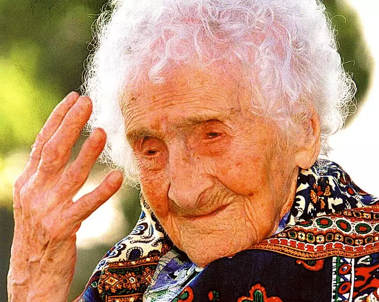 জিন কালম্যান - ফরাসি দীর্ঘ-যকৃত - 122 বছর