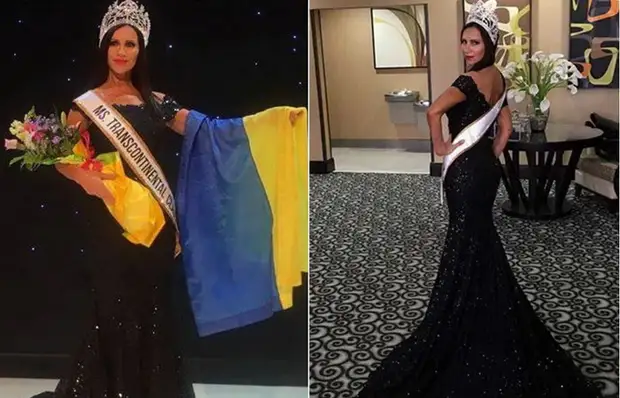Svetlana Gass d'Odessa est la gagnante d'un grand concours international de beauté.