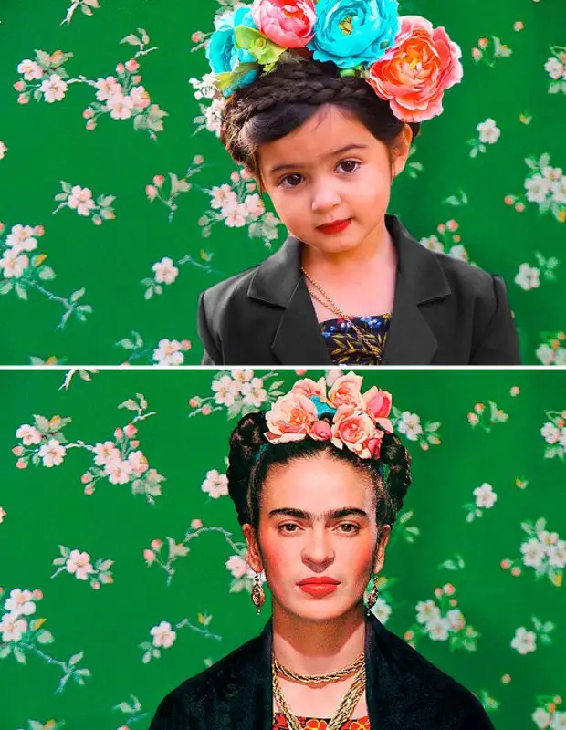 Artis Meksiko Frida Kahlo lan Scout.