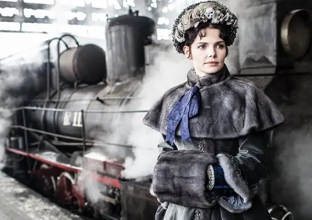 Elizaveta Boyarskaya, Anna Karenina olarak (2017). | Fotoğraf: bojarskaja.ru.