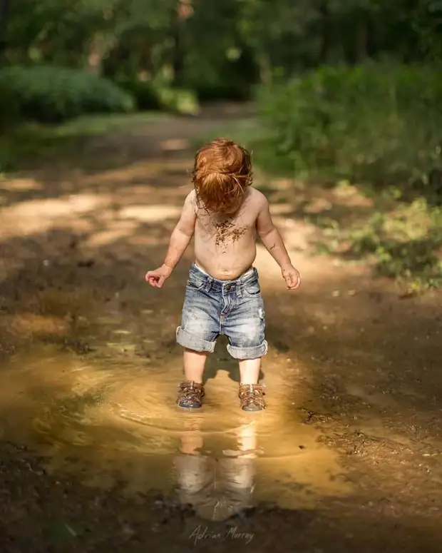 Fotograf uchwycił sielankowe lato swoich synów