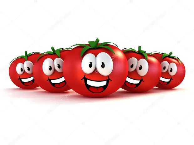 Tomaten grappige foto's