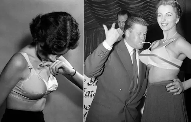 1950. aastatel olid täispuhutavad rinnahoidjad moes. | Foto: mediaport.info.