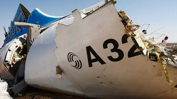 el accidente del vuelo 9268 Metrojet