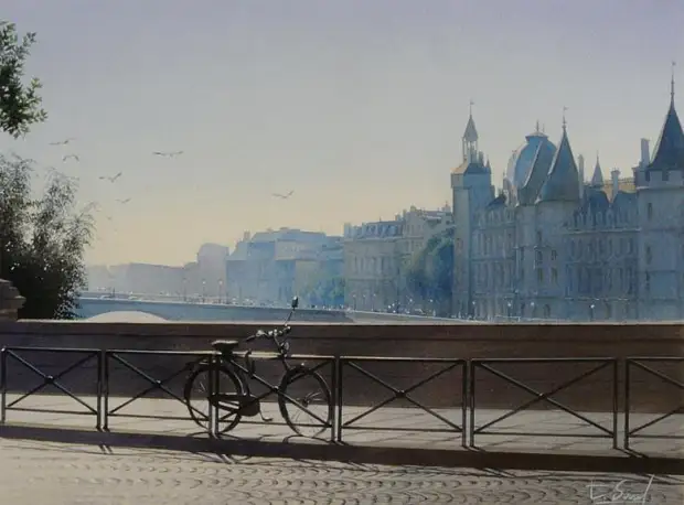 Thierry Duval əsərlərində Parisin cazibəsi