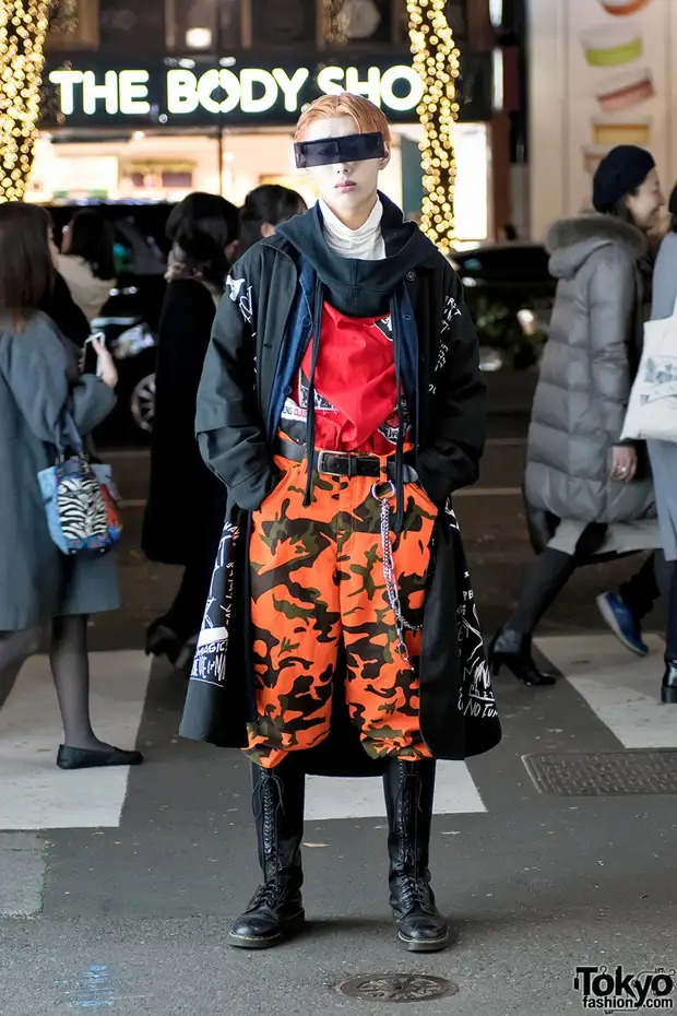 لباس های شیک شیک پوشان ژاپنی در خیابان های توکیو