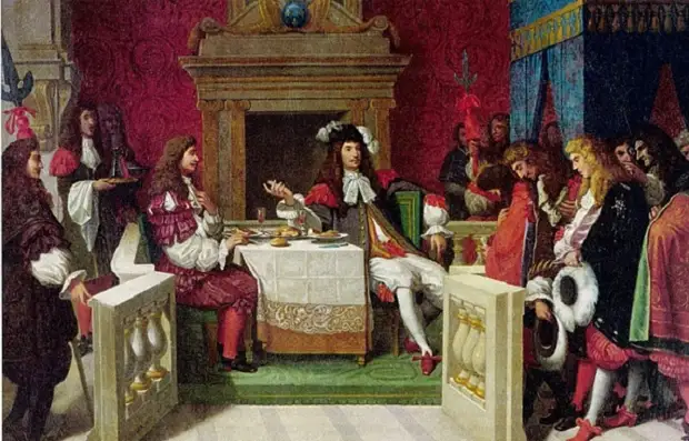 Luís XIV - Rei de Francia. | Foto: st03.kakprosto.ru.