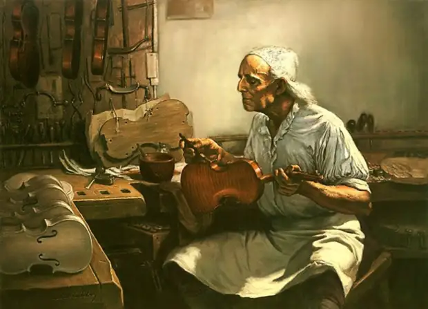Antonio Stradivari jẹ oluṣe ohun elo orin Italia kan. | Fọto: set-info.ru.