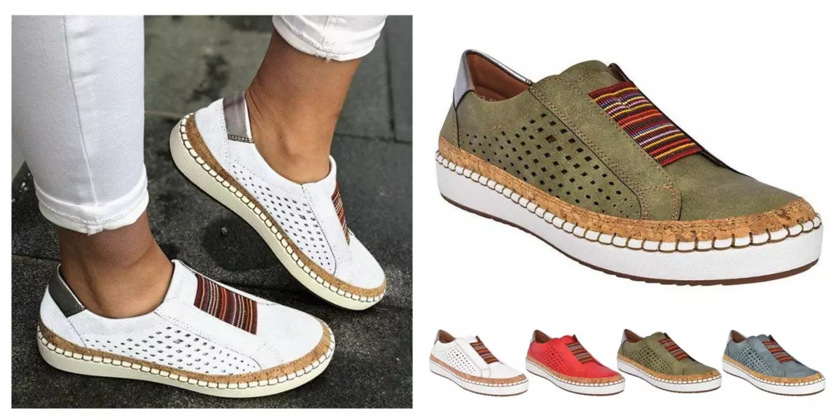 Foto 5 - akpụkpọ ụkwụ ụmụ nwanyị (slip-ons). joom