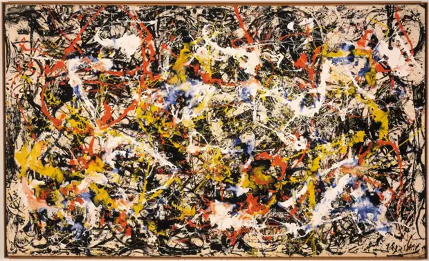 Jackson Pollock. Konverginsje