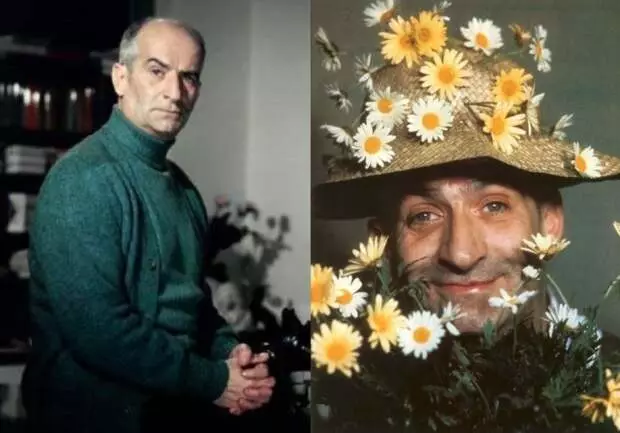 Unknown Louis de Funes: favorite comedian - curmudgeon, despot and brawler?