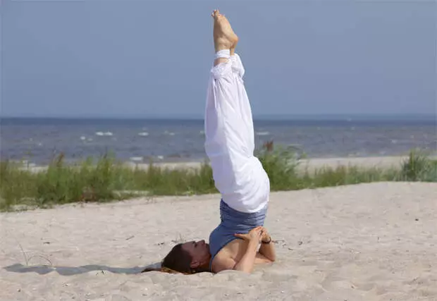 Sarvanqasana - gənc yogilərin sirri