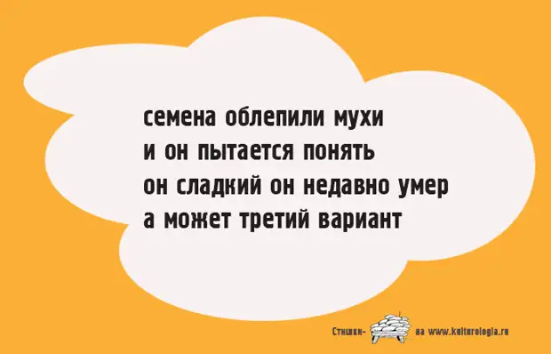 Колекция от философски рими-пайове за любителите на странния хумор