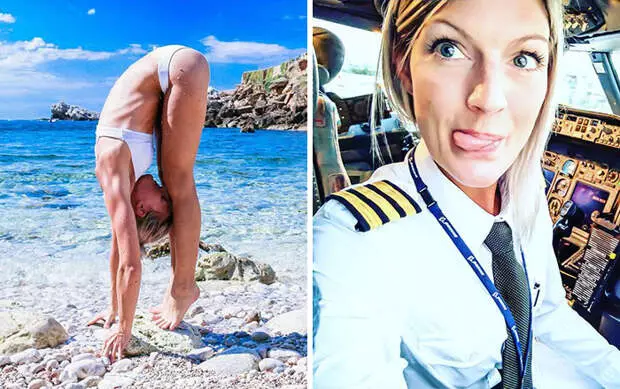 El pilot més positiu: una bellesa de Suècia porta Instagram directament des de la cabina