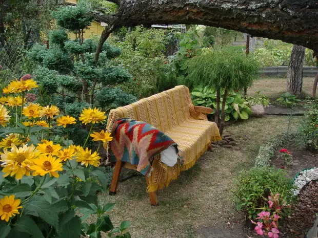 Det här är en 90-årig kvinnas dacha. Du har aldrig ens drömt om detta