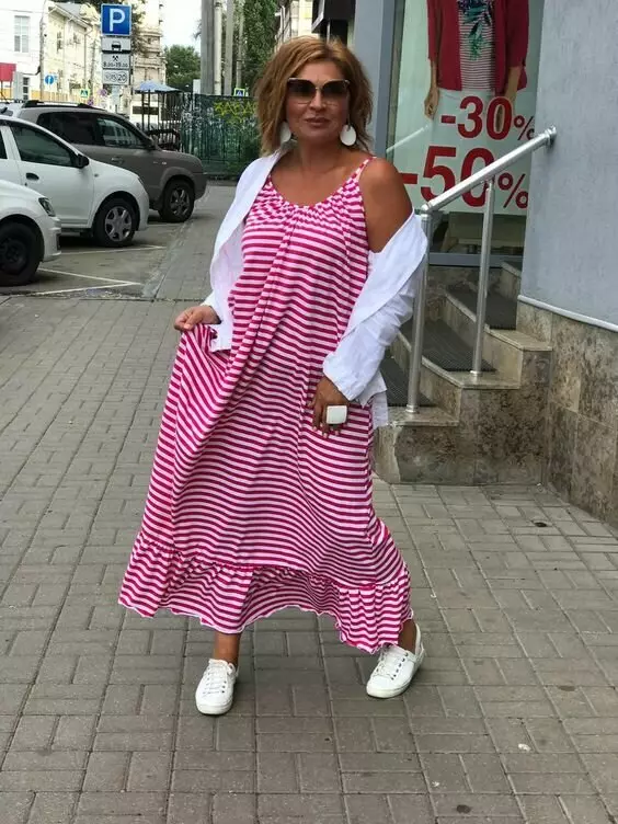 Robes de style bohème pour femmes 50-60 ans