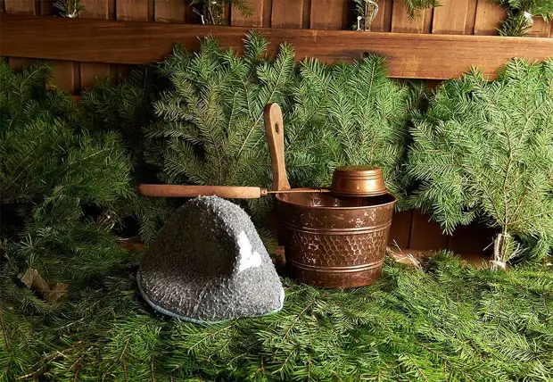 I-coniferous broom massage