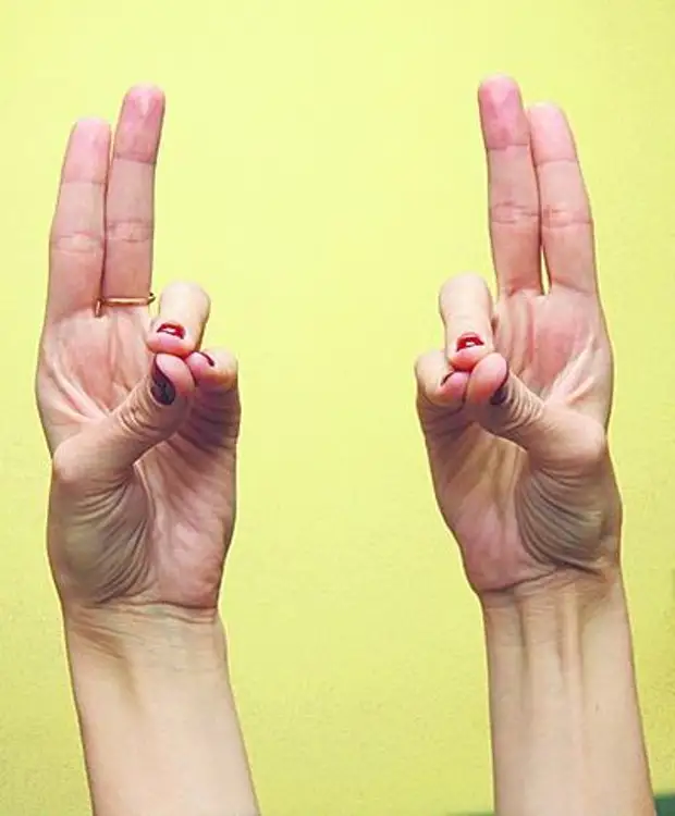 手指瑜伽