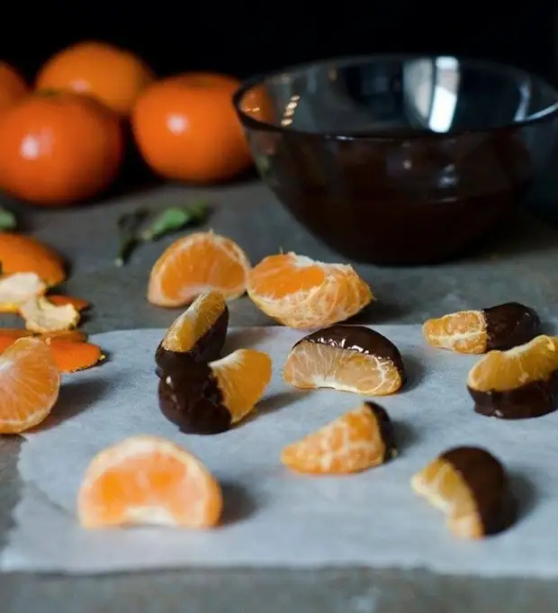 7 mandarina postre gozoak