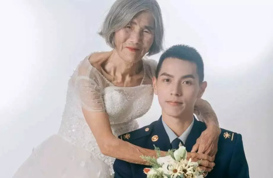 24 роки нареченому та 85 - нареченій: яка реальна історія осміяного в соцмережах фото