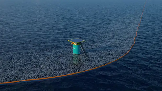 Dans 10 ans, une telle plateforme permettra de se débarrasser de 42% du Great Pacific Garbage Patch.