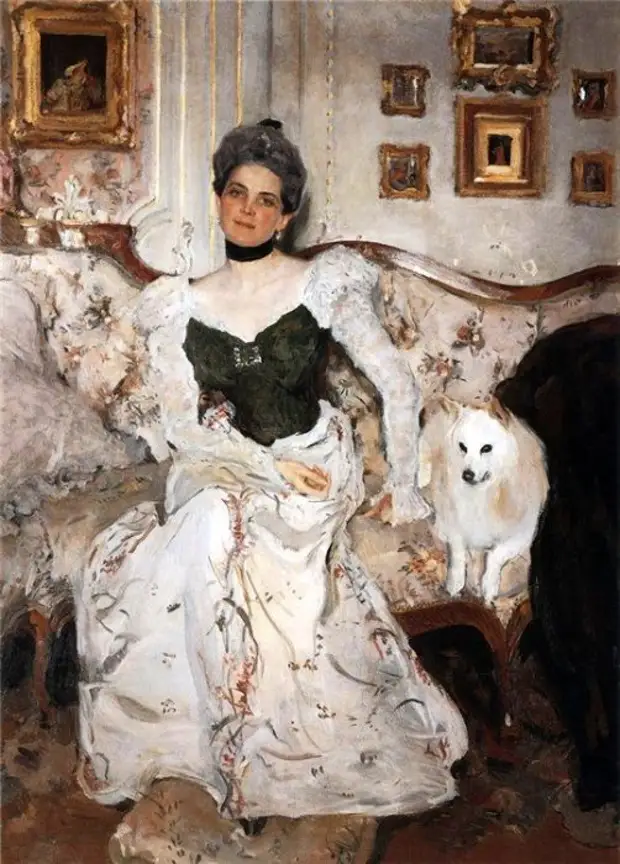 Valentin Serov. Malika Z. N. Yusupova portreti, 1902 yil