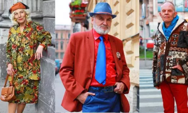 A velhice é uma alegria: aposentados elegantes da Rússia