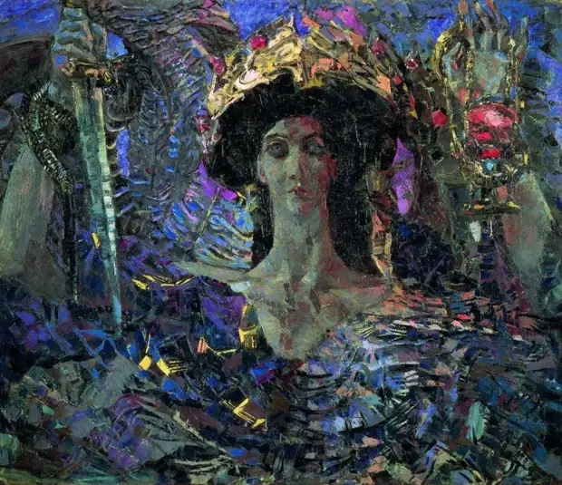 Demons of Mikhail Vrubel: ภาพวาดที่น้ำค้างแข็งบนผิวหนัง