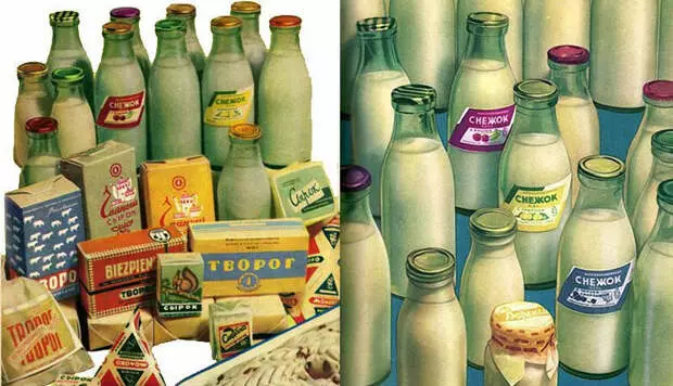 Na valovima našeg sjećanja: mlijeko i mliječni proizvodi SSSR-a